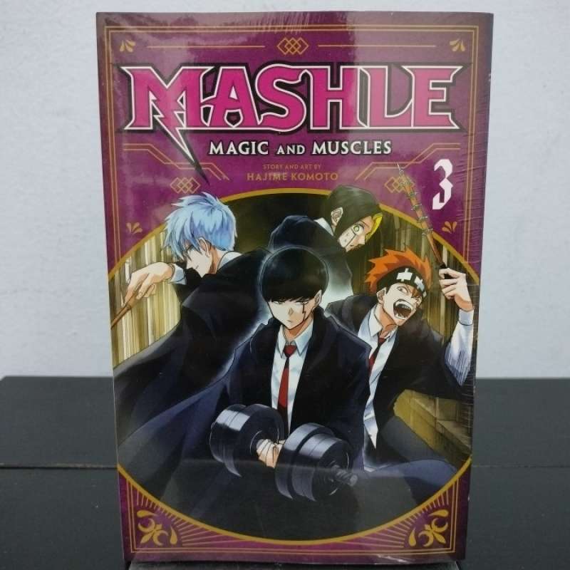 Promo Mashle Magic and Muscles Vol 3 Hajime Komoto Viz Komik English ...