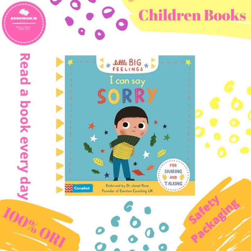 Jual I Can Say Sorry (Little Big Feelings) - Campbell Books di Seller ...