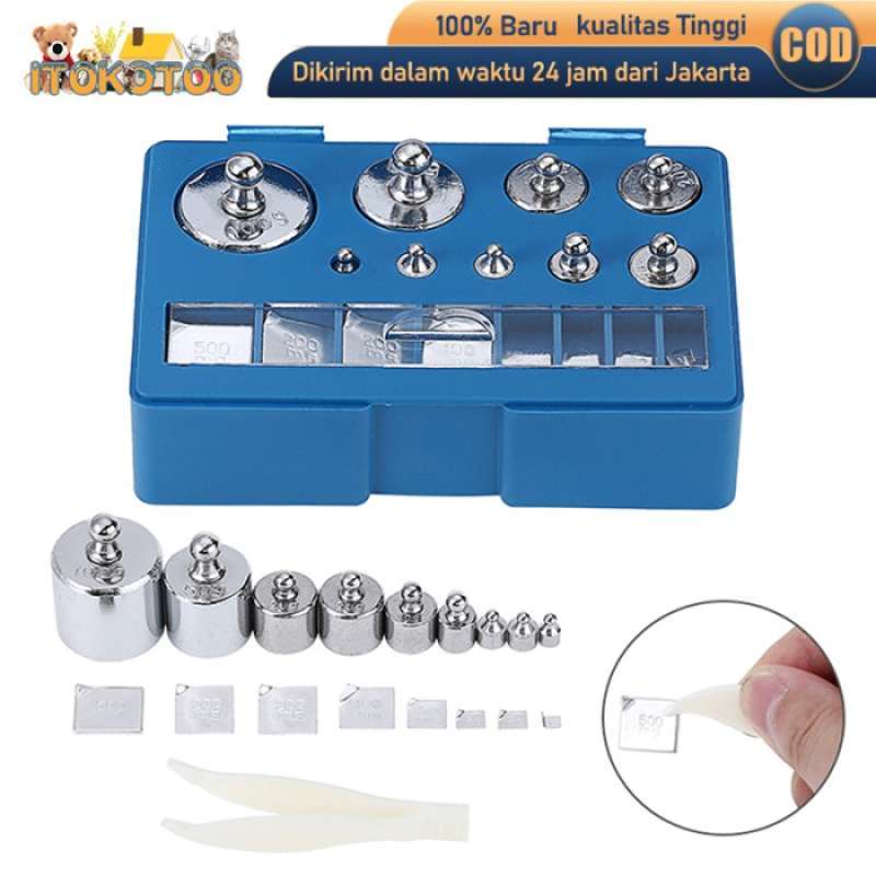 Promo Kalibrasi Scale Digital Bandul Anak Timbangan 1 Set 10mg ...