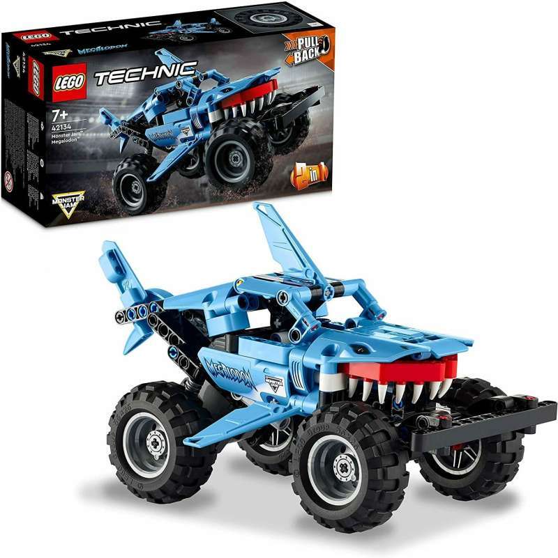 Jual Lego Technic - 42134 Monster Jam Megalodon Set Building Kid Toy ...
