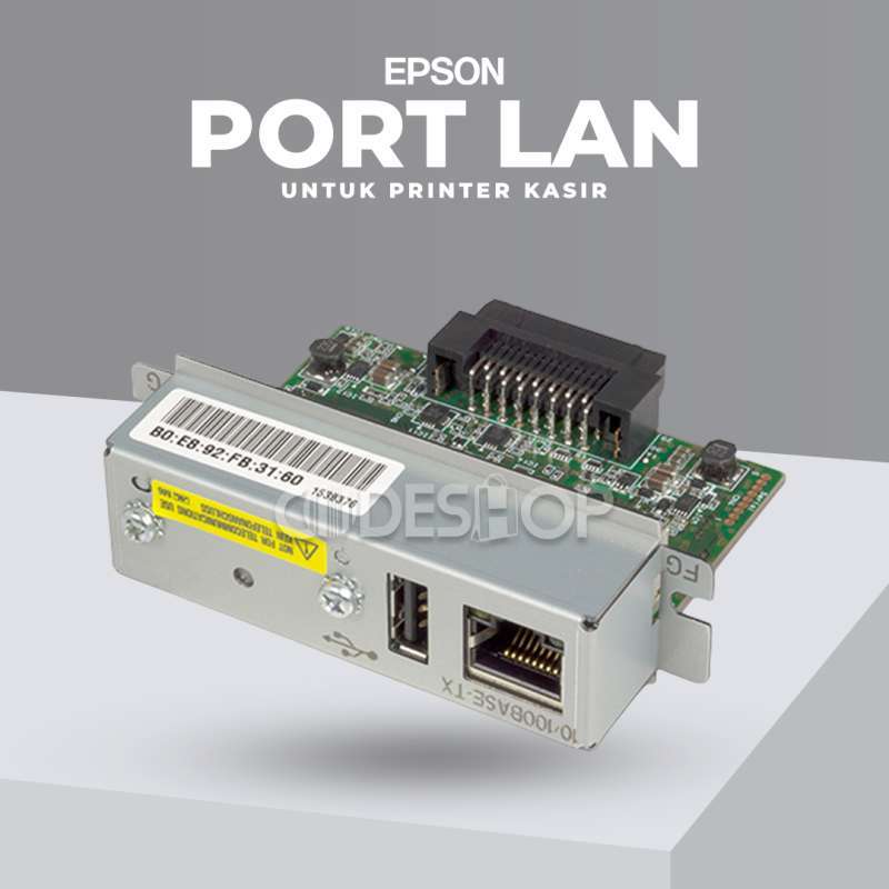 Jual Port Lan Printer Epson Tm-t82 Tm-u220 Interface Ethernet / Rj-45 ...