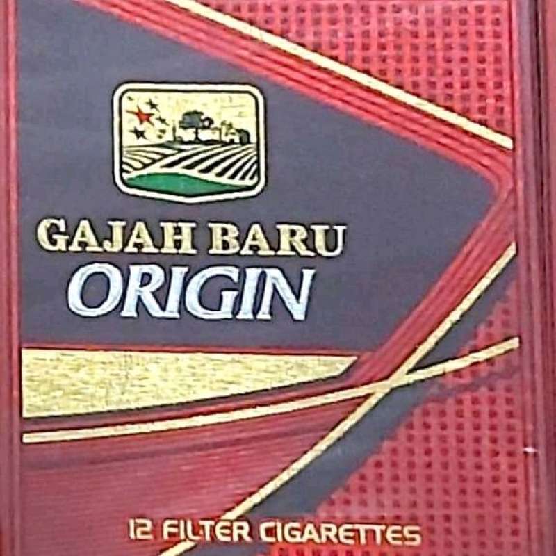 Jual Rokok Gajah Baru Origin 1 Press Isi 10 Pak, 1 Pak Isi 12 Batang Di ...