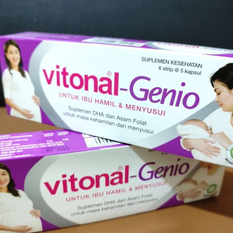 Promo vitonal genio vitamin dha asam folat vitamin ibu hamil dan ...