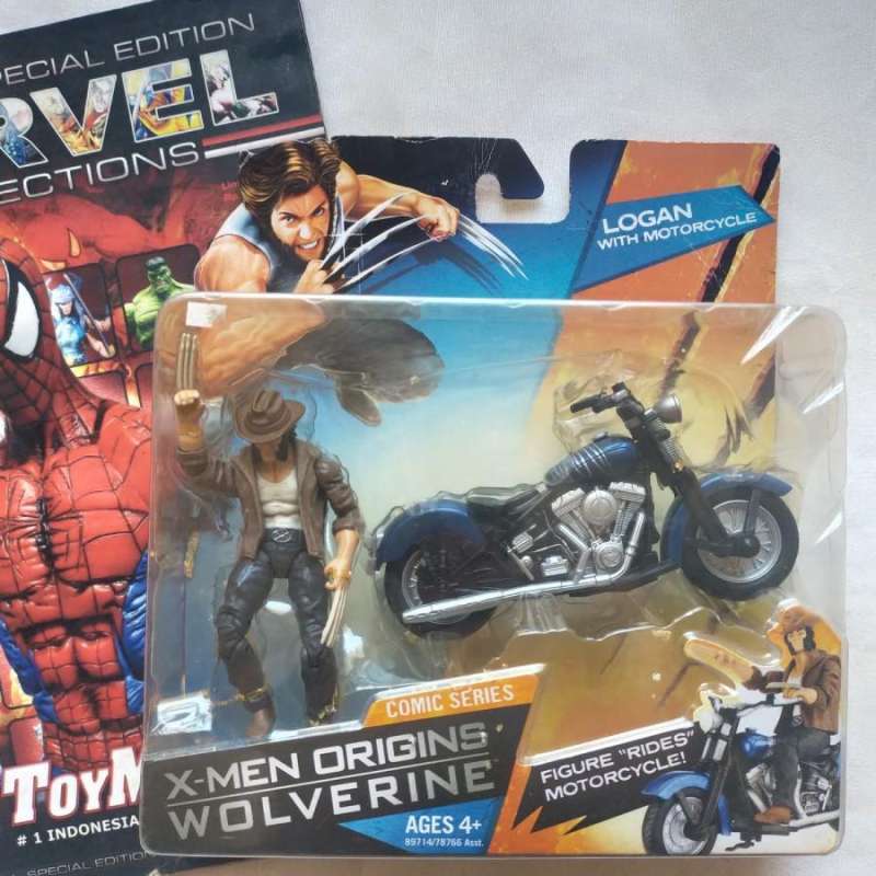 Jual Action Figure Hasbro X-men Origins Wolverine Logan With Motorcycle ...