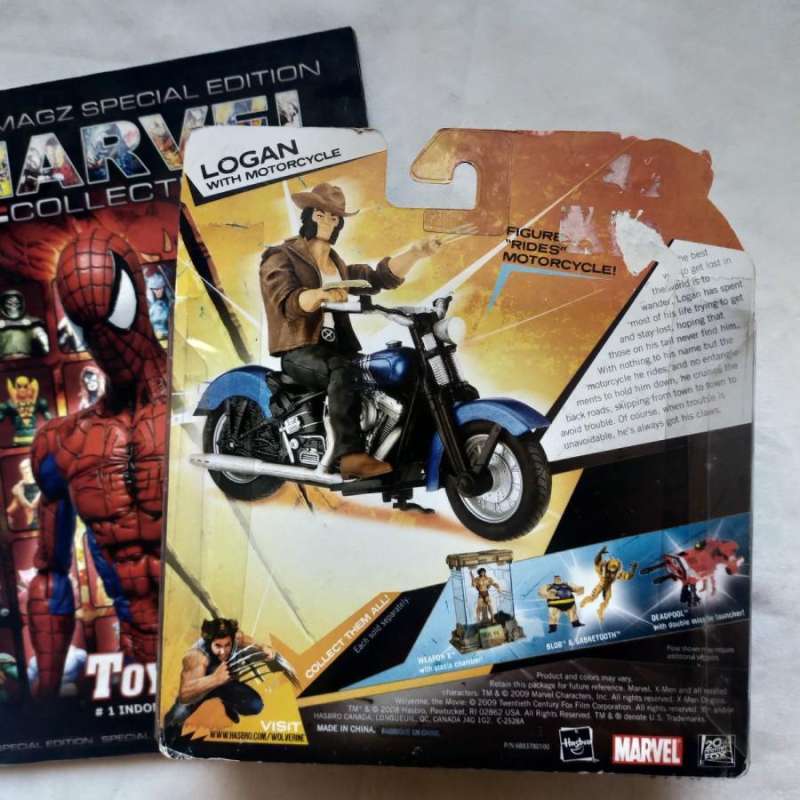 Jual Action Figure Hasbro X-men Origins Wolverine Logan With Motorcycle ...
