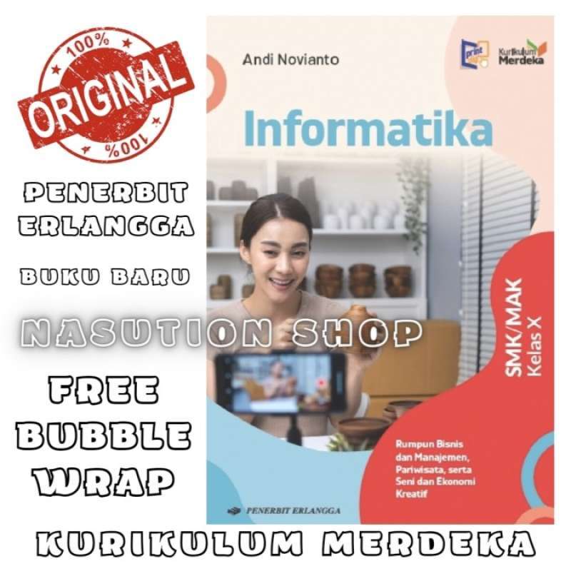 Jual Buku Informatika Bisnis Kelas 1 / X 10 Smk Erlangga Kurikulum Merdeka Di Seller Pilihan ...