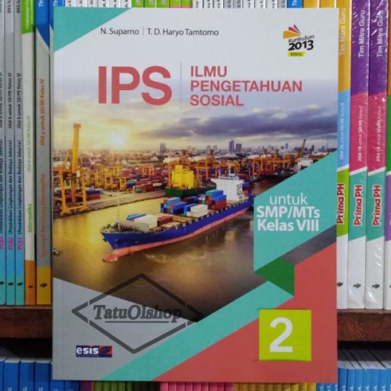 Jual Buku Ips Esis SMP Kelas 7 8 9 VII VIII IX 1 2 3 Kurikulum 2013 ...