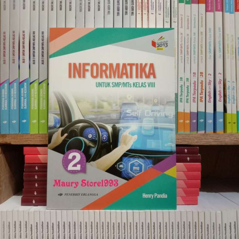 Promo Buku Informatika Kelas 8/VIII 2 SMP K13 Revisi Erlangga Diskon 33 ...