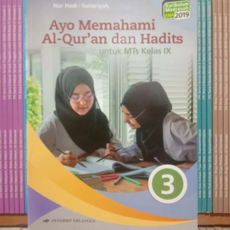 Promo AYO MEMAHAMI AL-QUR'AN DAN HADITS MTS KELAS IX KURIKULUM MAFRASAH 2019 Diskon 29% di ...