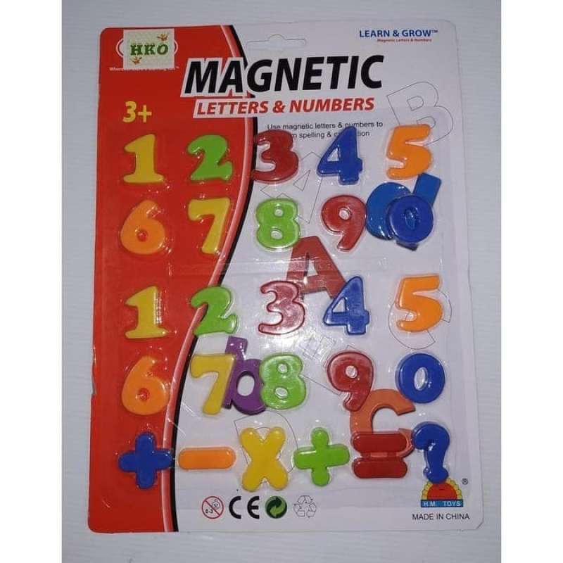 Promo mainanan edukasi magnetic angka magnet angka Diskon 25% di Seller ...
