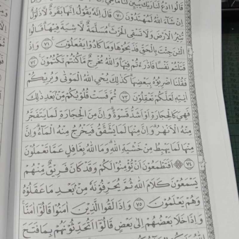 Promo Al Qur'an Mujaza Standar Hvs Khat Utsmani Diskon 33% Di Seller ...