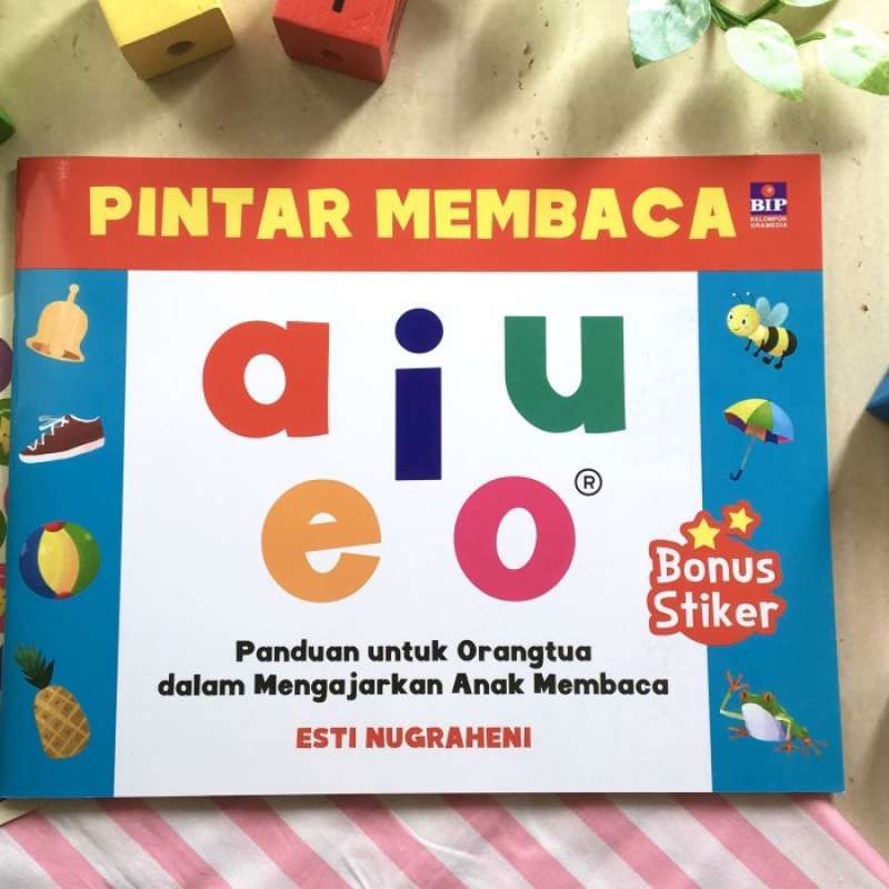 Promo Buku Belajar Membaca TK PAUD : Pintar Membaca AIUEO Diskon 28% di ...