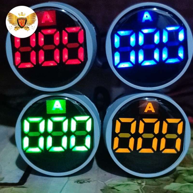 Promo Pilot lamp 22mm 22 mm lampu indikator ampere meter VORGE ... Promo Pilot lamp 22mm 22 mm lampu indikator ampere meter VORGE ...