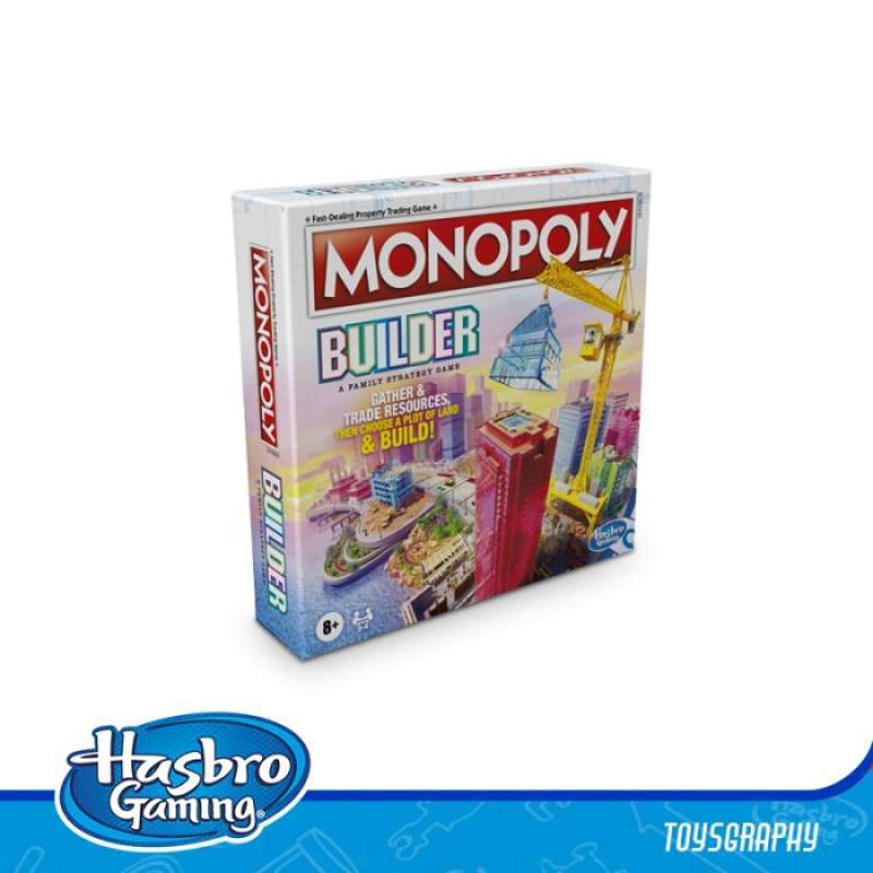 Promo Monopoly BUILDER Board Game Monopoli Tower Building Diskon 23% di ...