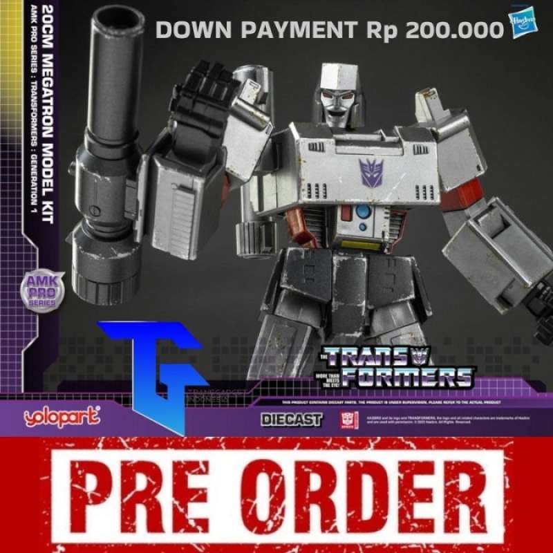 Promo Yolopark Amk Pro Series Transformers G1 - Megatron Plamo - Gani12 ...