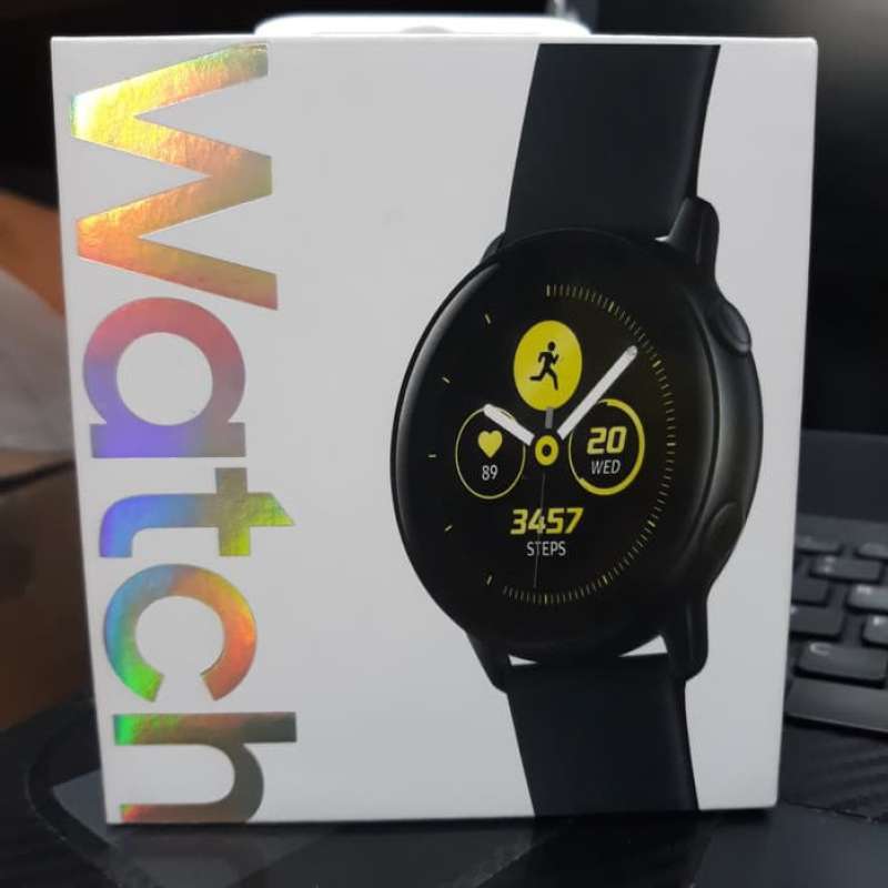 Promo Samsung Galaxy Watch Active Sm-r500 Bluetooth Smart Watch Amoled ...
