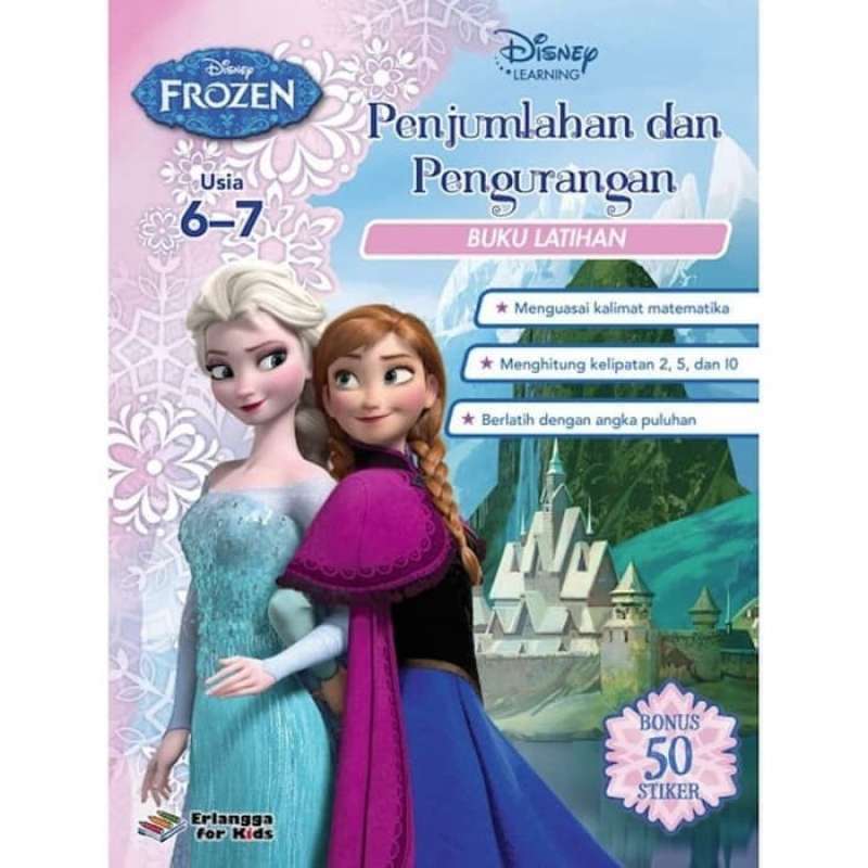 Promo Best Seller Disney Learning Frozen Penjumlahan Dan Pengurangan ...