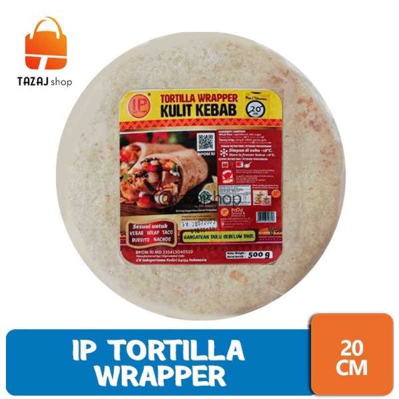 Jual Indopertama Tortilla Wrapper Kecil 20cm Di Seller Tazaj Shop ...
