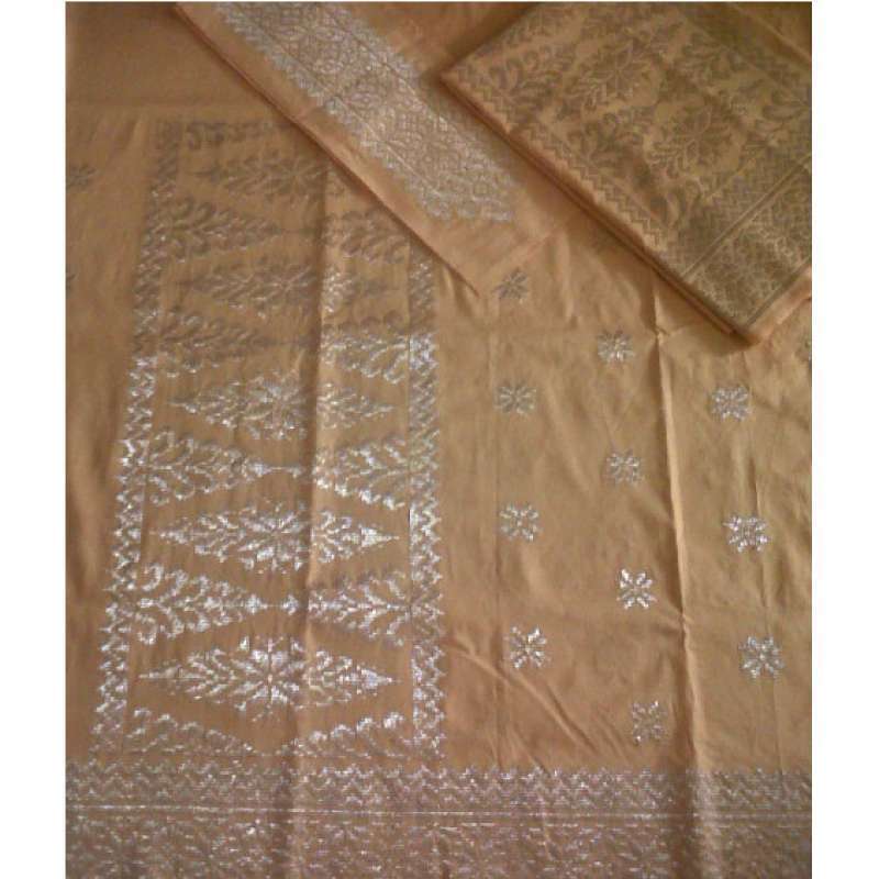 Jual Kain Songket Melayu Riau Atau Tenun Siak Warna Kuning Cerah Di ...
