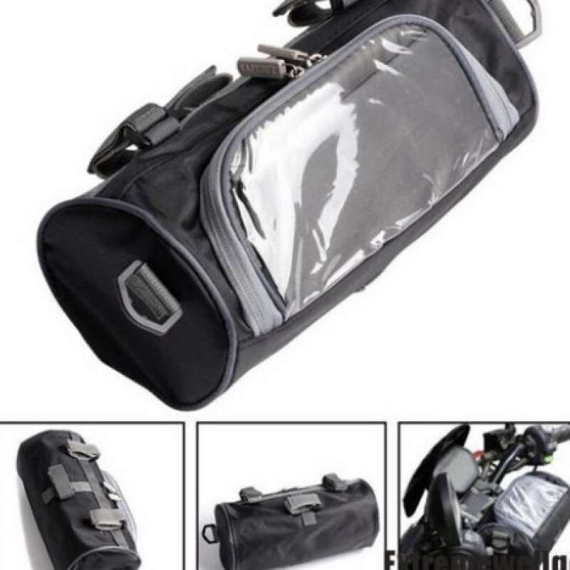 Jual Tas Sepeda Tas Motor Stang Multifungsi Slempang Bisa - Hitam Di ...