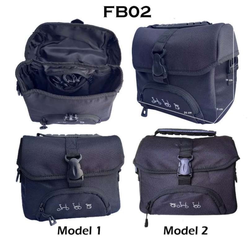 Jual Tas Sepeda Lipat Front Block Tas Folding Bike Tas Seli Front Bag ...
