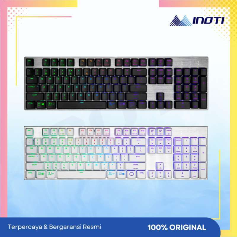 Jual Cooler Master Sk653 / Sk-653 Fullsize Mechanical Wireless Keyboard ...