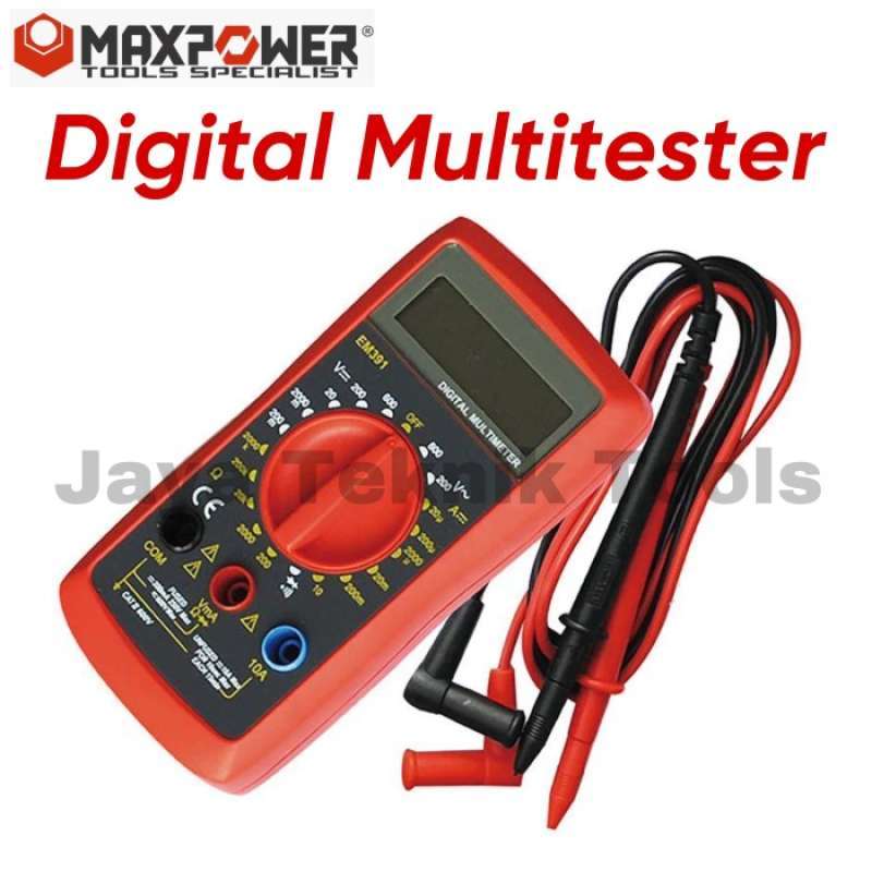 Promo Multimeter Digital Multitester Power Avometer Listrik Tester ...