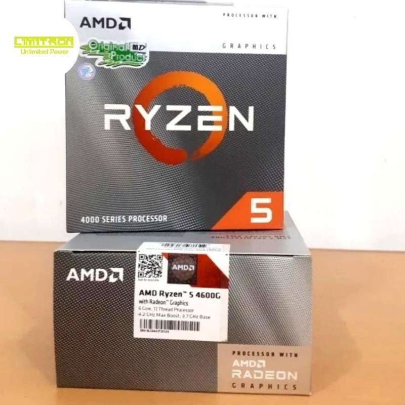 Jual Processor AMD RYZEN 5 4600G BOX 3.7Ghz Garansi 3 Tahun Semarang di ...