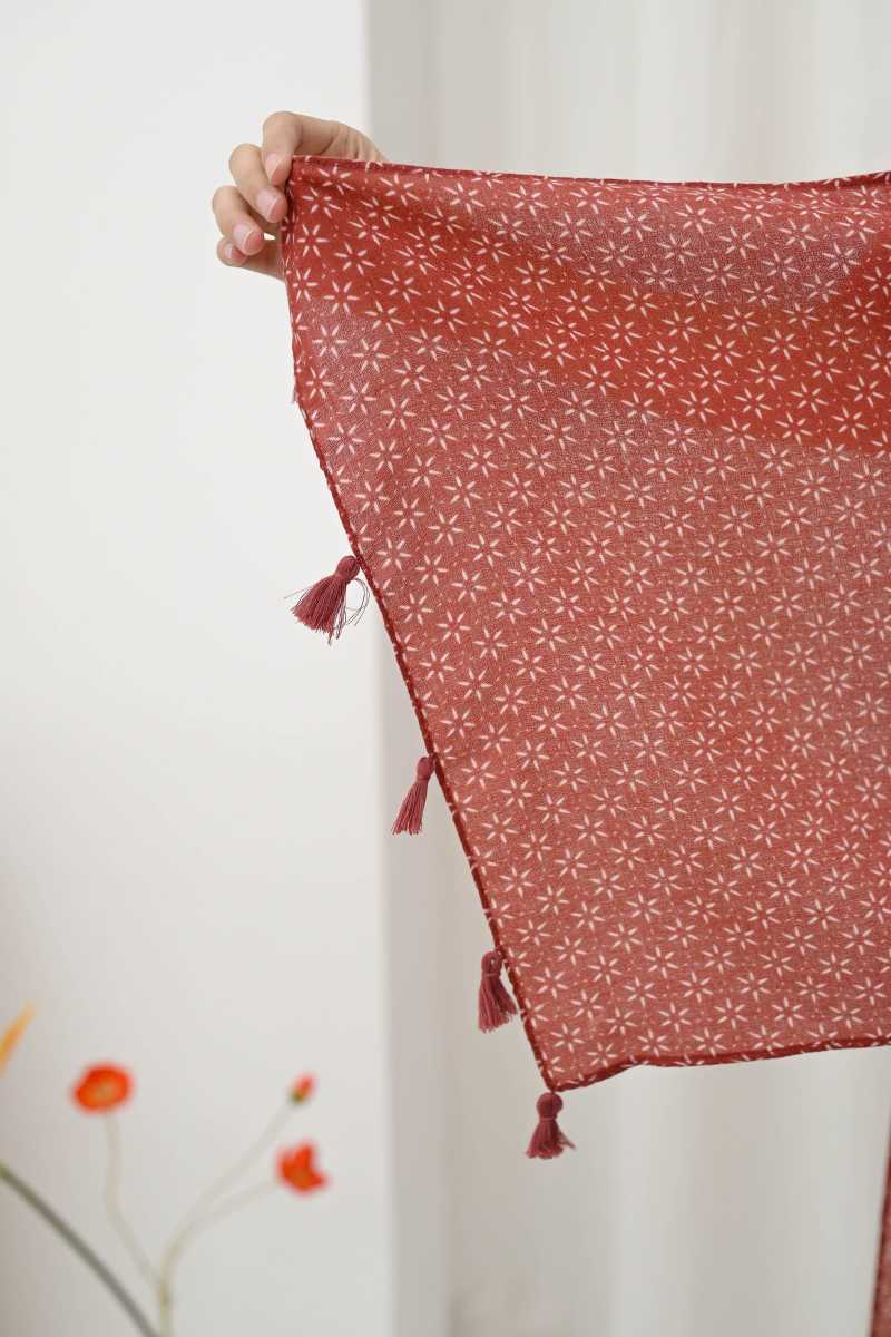 Jual Batik Ratu - Fara Outer In Red Outerfarared Outerfarared Di Seller ...