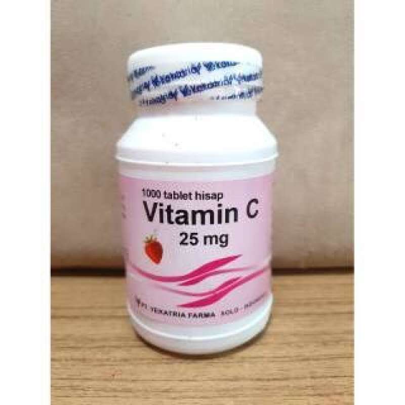 Promo Vitamin C 25Mg yekatria rasa straw 1000â€™s Diskon 33% di Seller ...