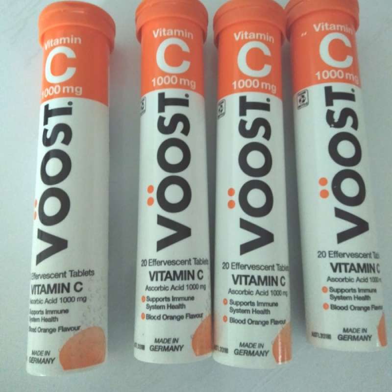 Promo Voost Vitamin C Effervescent 20 Tablets Diskon 33% Di Seller ...