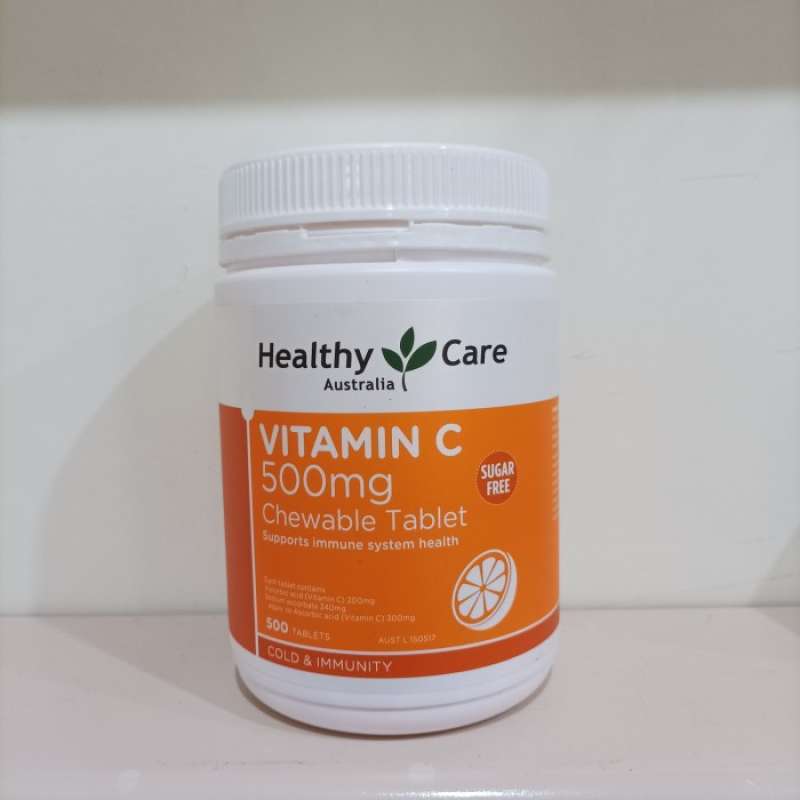 Promo Healthy Care Vitamin C 500 mg Cold & Immunity 500 Chewable ...
