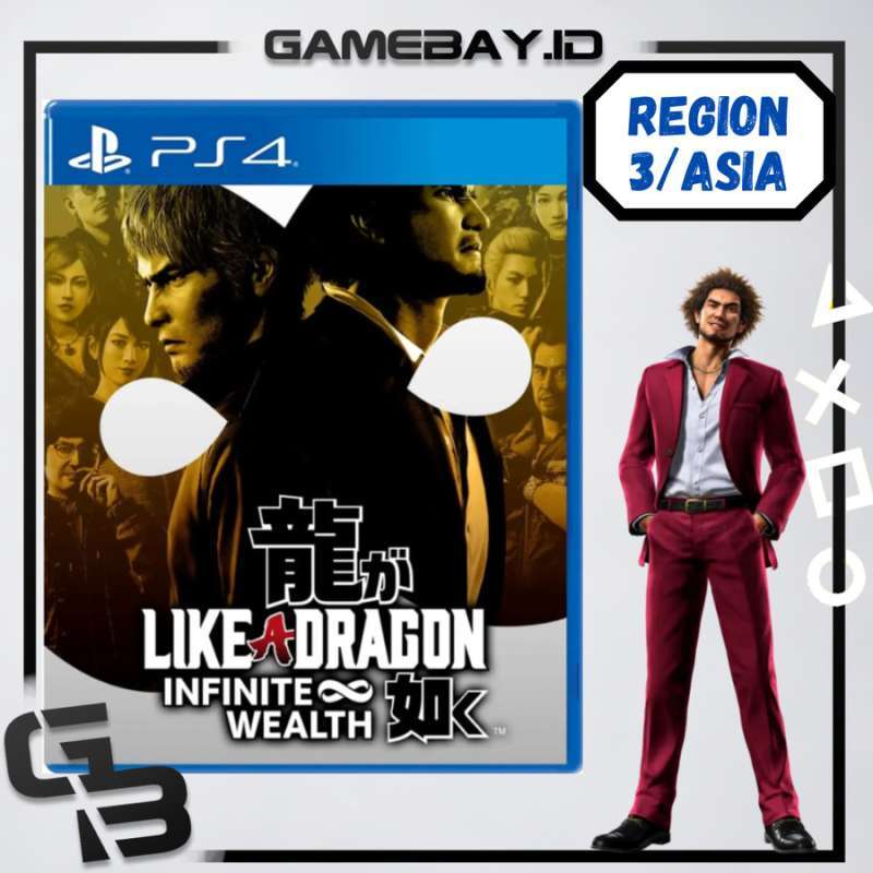 Jual Ps4 Like A Dragon Infinite Wealth - Region 2 Di Seller Gamebay ...