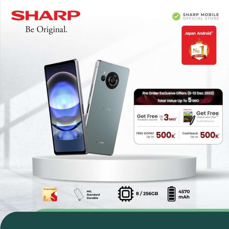 Jual Sharp Aquos R 8 Pro Spesifikasi Original, Murah & Diskon Harga ...