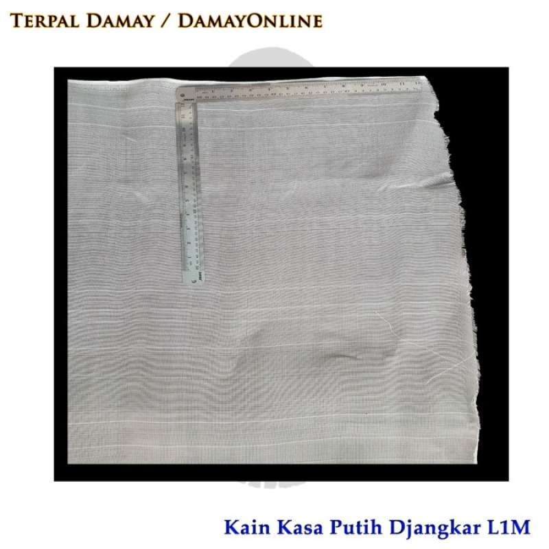 Promo Kain Kasa Putih Lebar 1M / Rol ( Harga Per Rol ) Diskon 23% di ...
