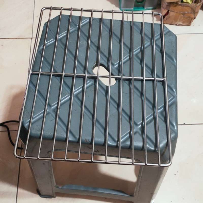 Jual Besi Dudukan Panggangan/roaster 2 Tungku Getra/victon/king Chef Di ...