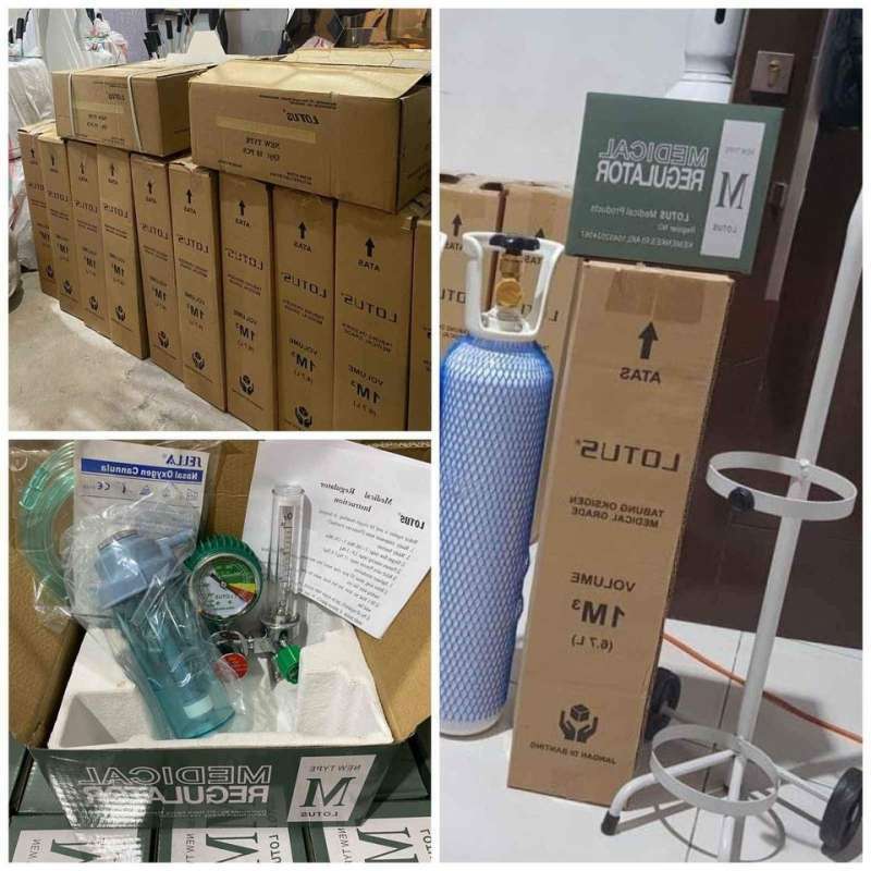 Jual TABUNG OKSIGEN 1M3 LENGKAP KOMPLIT - TABUNG+ISI+TROLI di Seller PROWARE - Pajang, Kota ...