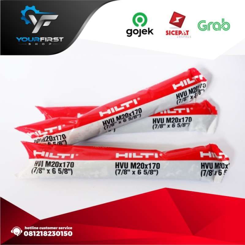 Promo Hilti Hvu M 16 X 125 Capsule Adhesive Anchors Diskon 35% Di ...