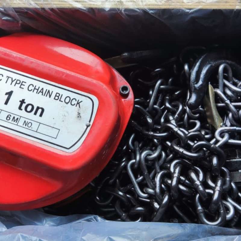 Promo Hoist Block Chain Block Katrol Takel 1T 6M - æ‰‹æ‹‰è‘«èŠ¦ Diskon ...