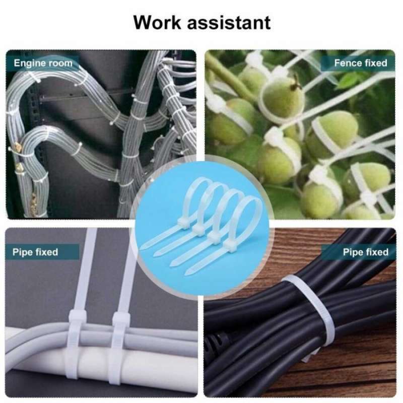 Promo Kabel Cable Tie Ties Tirap Tieraps Tyraps Zip 150mm Nylon 1000 ...