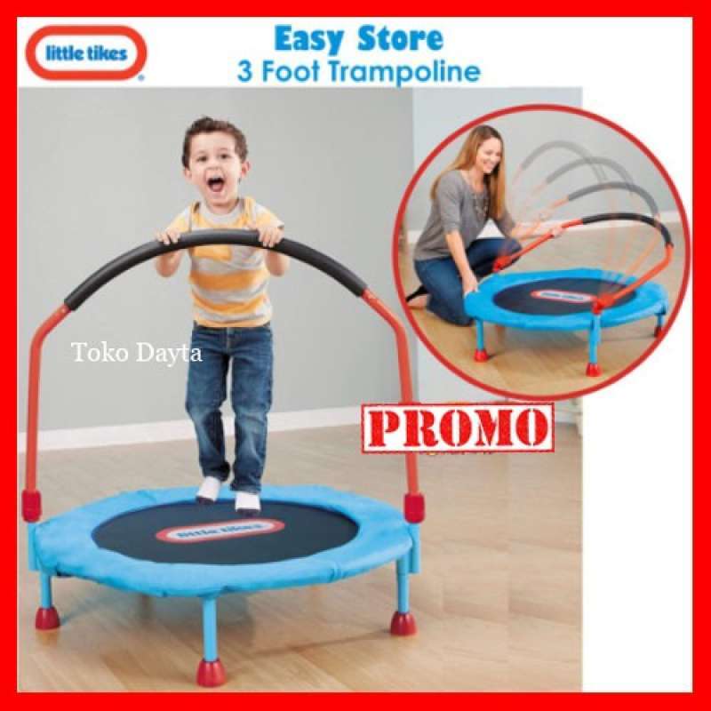Jual Trampolin Anak Tiang Murah Little Tikes Trampoline 3 Foot Original ...