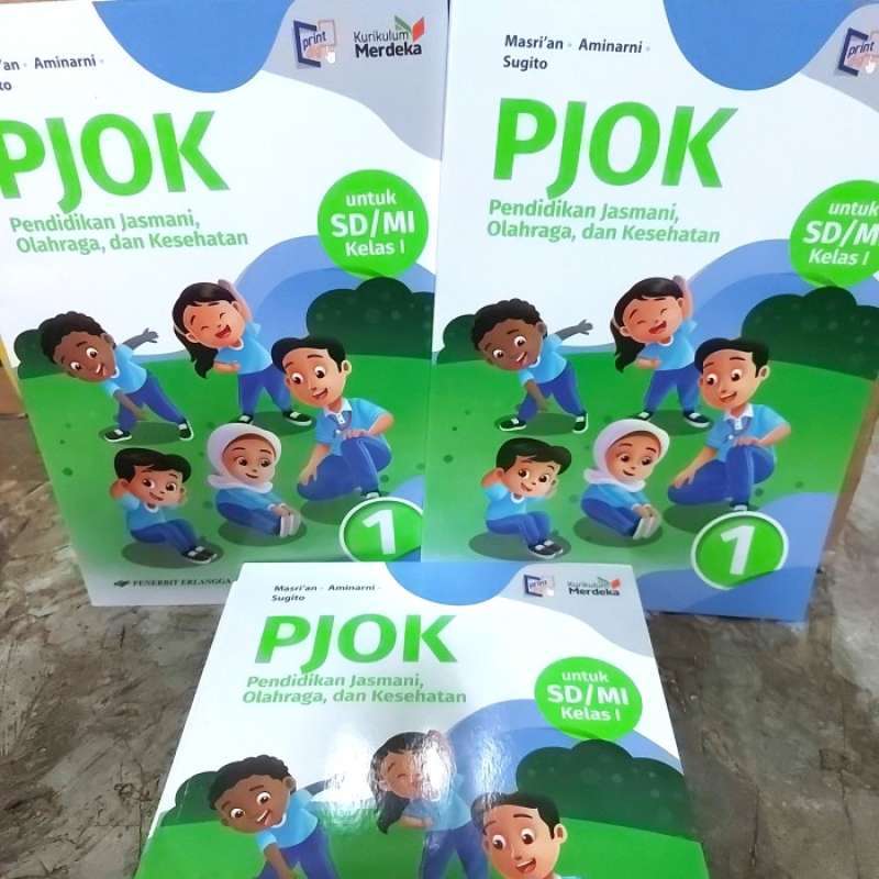 Promo PJOK kelas 1 SD kurikulum merdeka erlangga Diskon 23% di Seller Faika - Cengkareng Barat ...