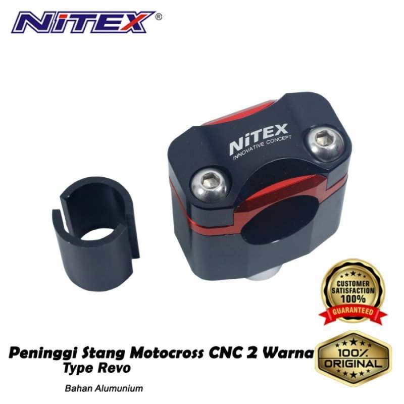 Promo NITEX Peninggi Stang Motocross 2 Warna Tipe Revo Diskon 23% di ...