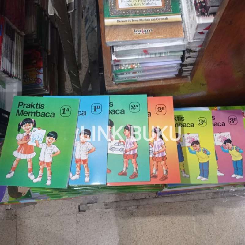 Promo Buku TK SD Praktis Membaca Untuk Jilid 1A 1B 2A 2B 3A 3B Best ...