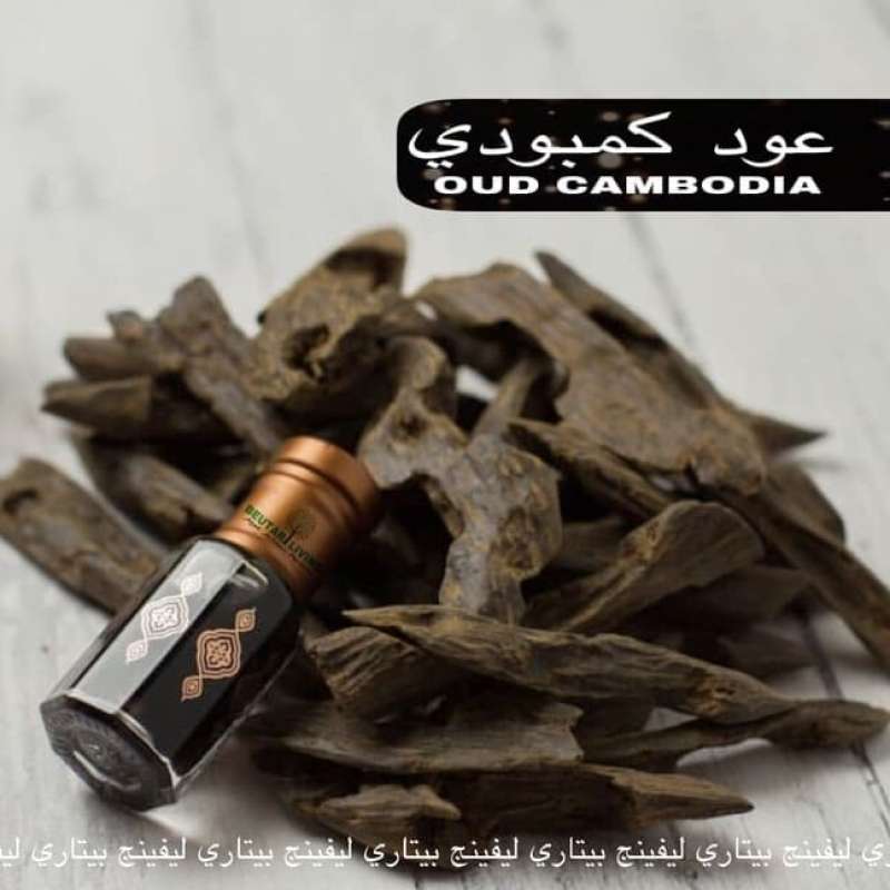 Promo 12ML Oud Cambodia Agarwood Parfum oil(minyak wangi gaharu Kamboja ...