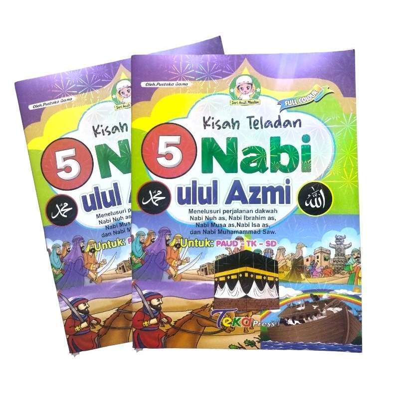 Promo Buku Kisah Teladan 5 Nabi Ulul Azmi Untuk Paud Dan Tk Diskon 7% ...