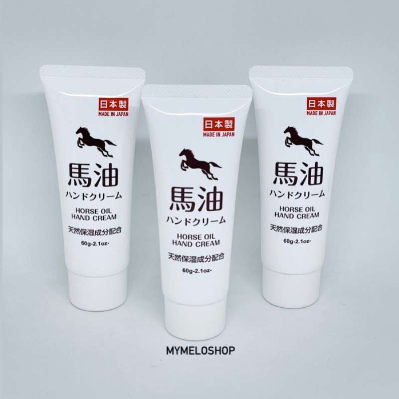 Promo Horse Oil Hand Cream Japan Daiso Mengandung Bahan Pelembab Alami ...