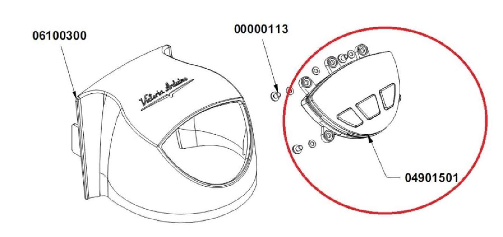 Jual Original Victoria Arduino Eagle One Buttons â 3 Buttons di Seller ...