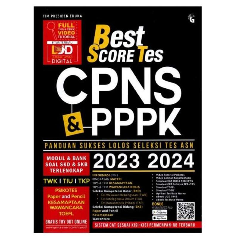 Jual Best Score Tes CPNS & PPPK 2023-2024 di Seller Gramedia Official ...