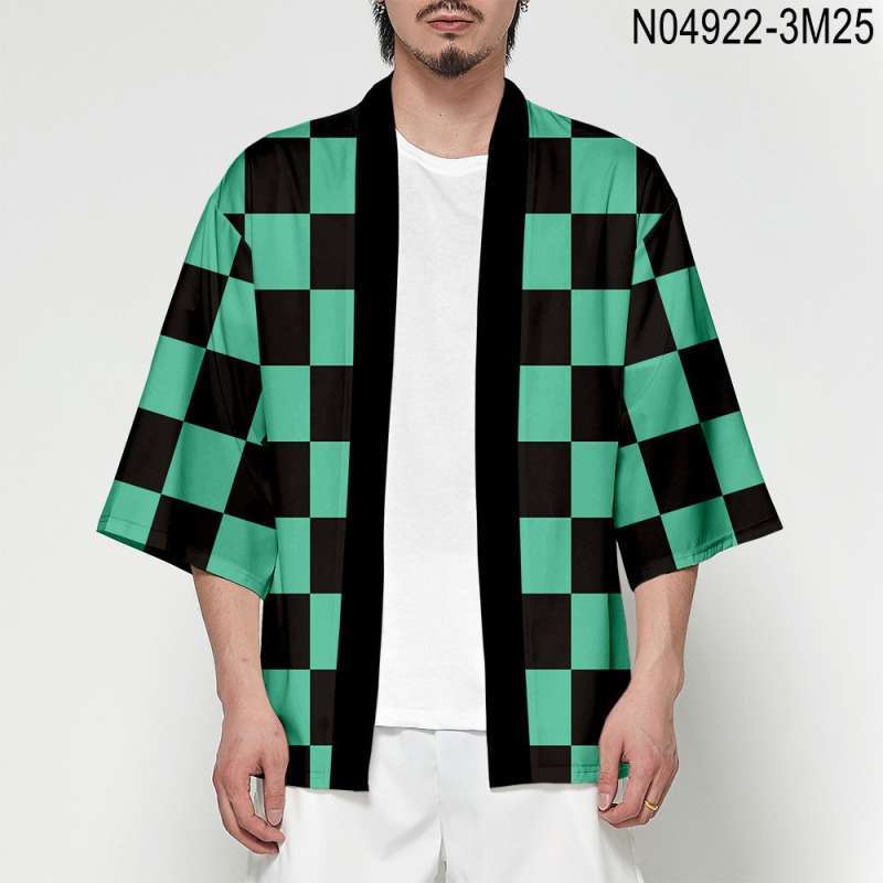 Promo Verish Cc-36 Kimono Happi Kimetsu No Yaiba Demon Slayer Cosplay ...